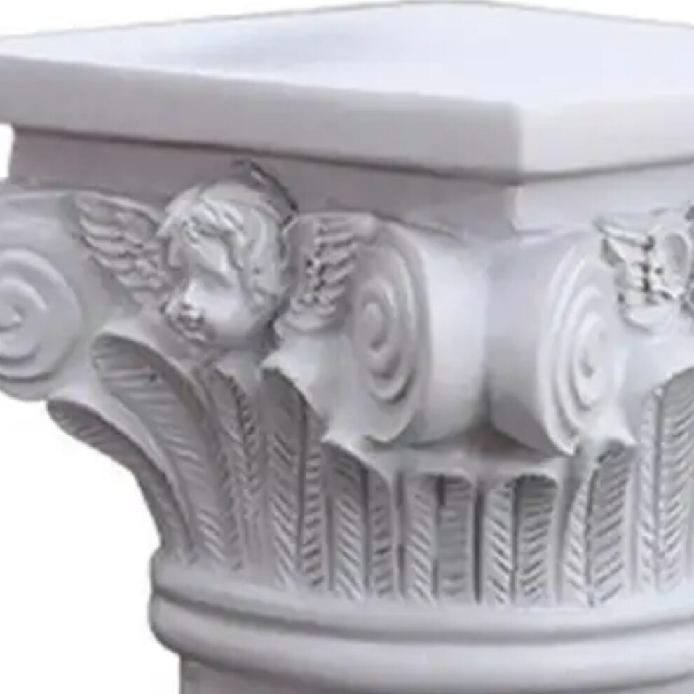 Socle statue colonne romaine en résine • Statue design