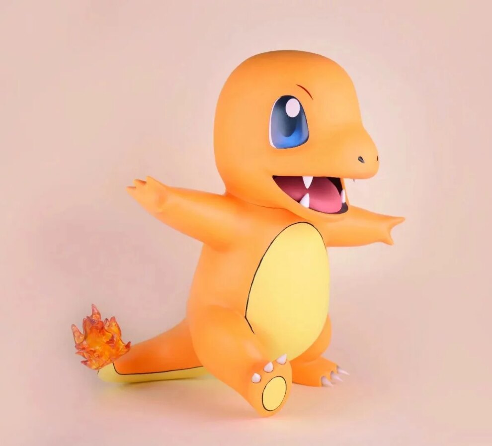 Statue Pokémon Salamèche • Statue design