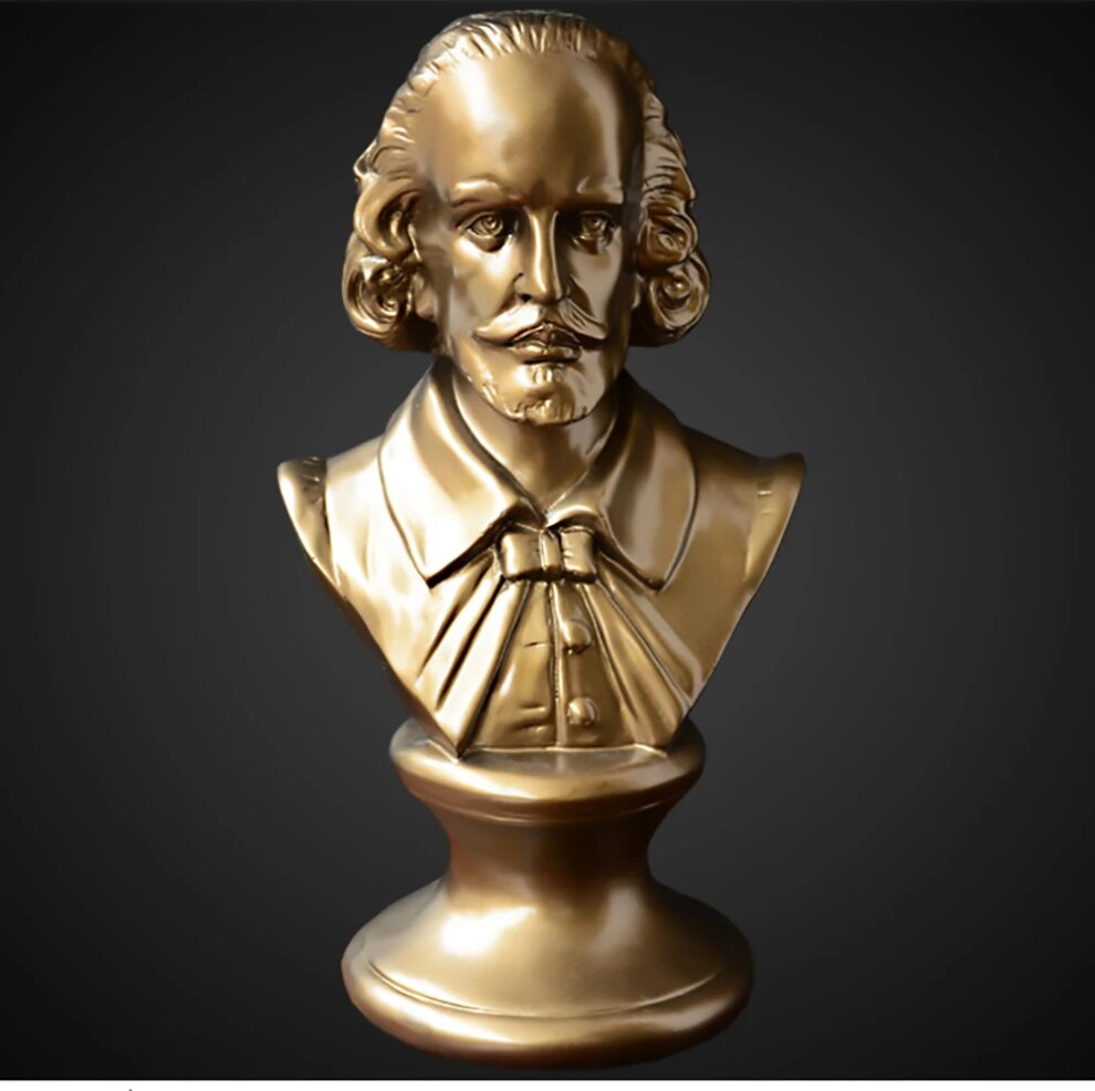Statue buste homme Shakespeare • Statue design